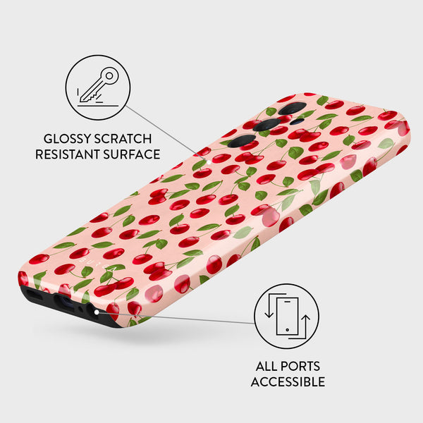 Afternoon Treat - Cherry Samsung Galaxy A15 4G / 5G Case | BURGA