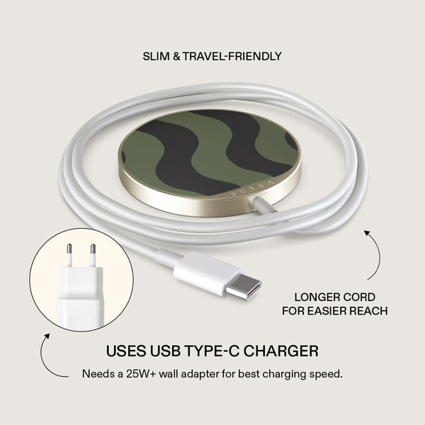Double Take - Magnetic Wireless Charger | BURGA