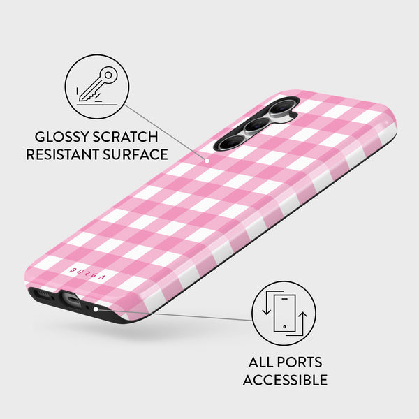 Think Pink - Samsung Galaxy A54 Case | BURGA