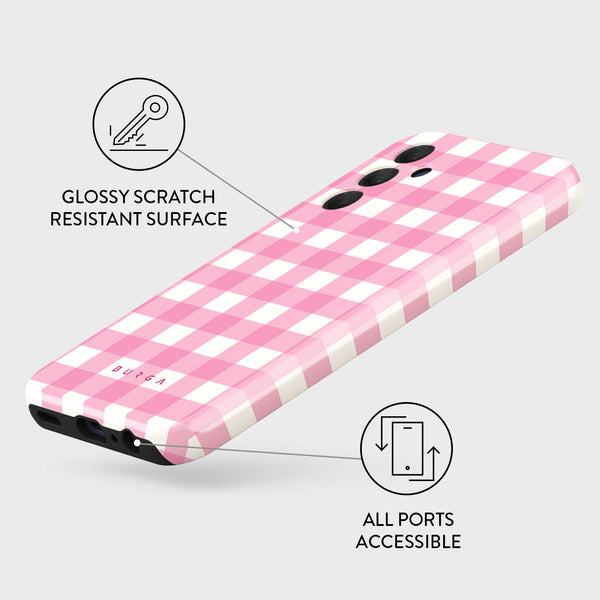 Think Pink - Samsung Galaxy A15 4G / 5G Case | BURGA