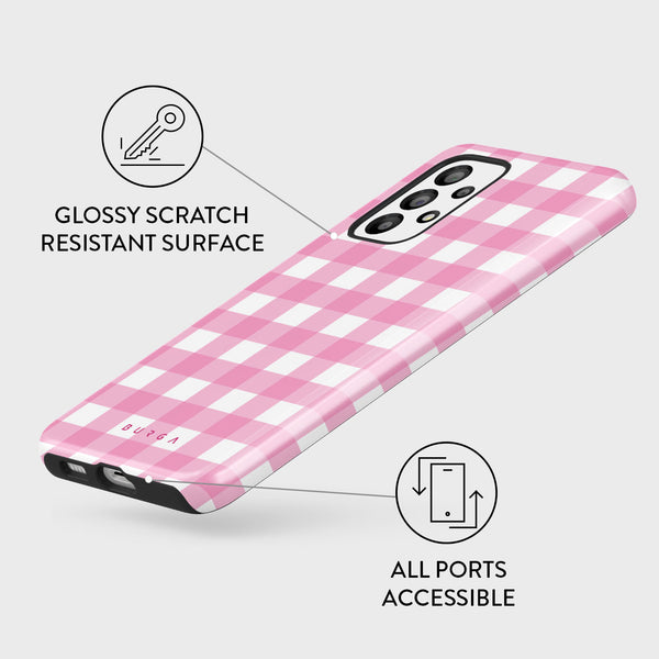 Think Pink - Samsung Galaxy A73 Case | BURGA