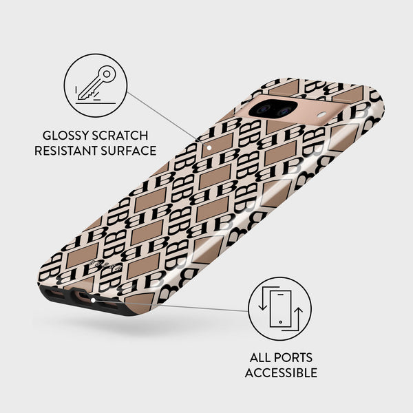 Monogram - Google Pixel 8a Case | BURGA