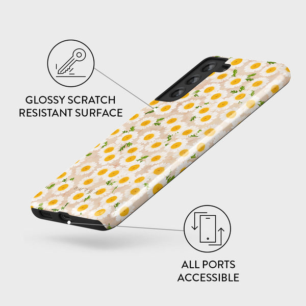 Pure Bliss - Daisy Samsung Galaxy S21 FE Case | BURGA