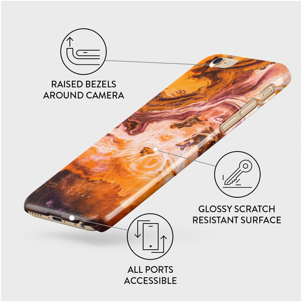 Pumpkin Spice - Orange iPhone 6 / 6S Case | BURGA