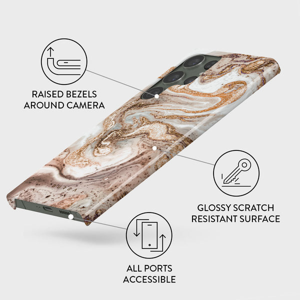 Cappuccino - Samsung Galaxy S23 Ultra Case | BURGA