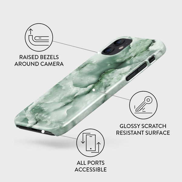 Pistachio Cheesecake - Green iPhone 12 Case | BURGA